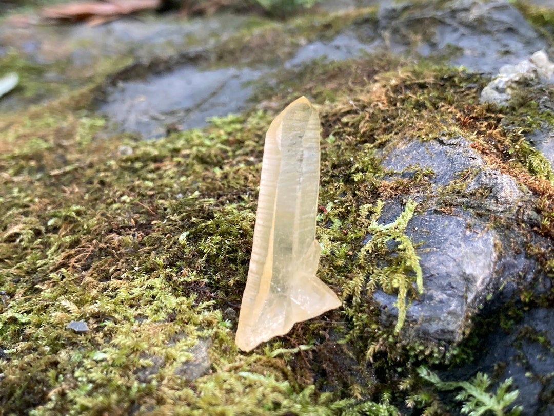GOLDEN HEALER SPECIMEN | Jewelry Crystal Point | Solaris Quartz Point ...