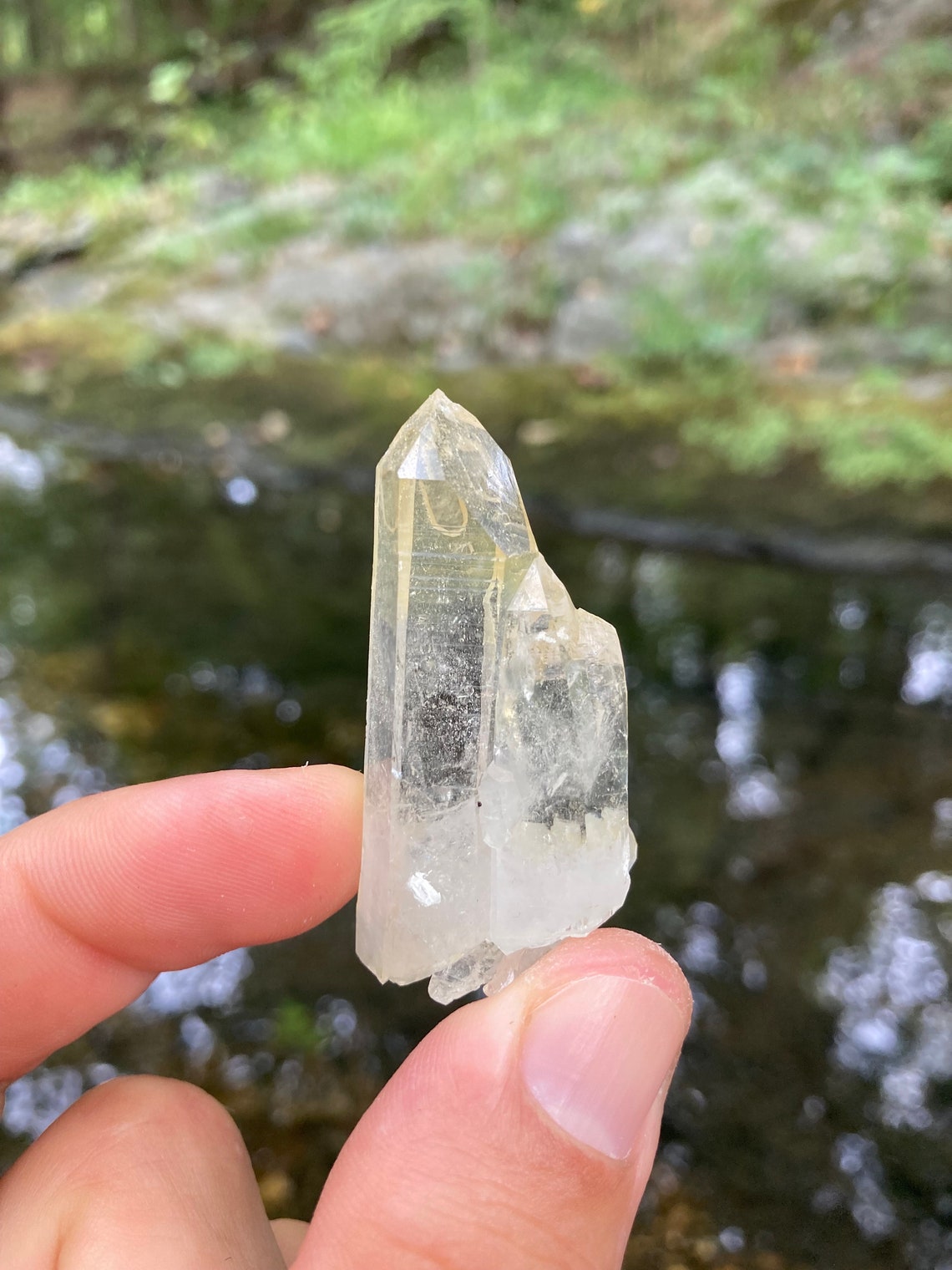 GOLDEN HEALER QUARTZ | Self-healed Crystal Point | Solaris Quartz Point ...