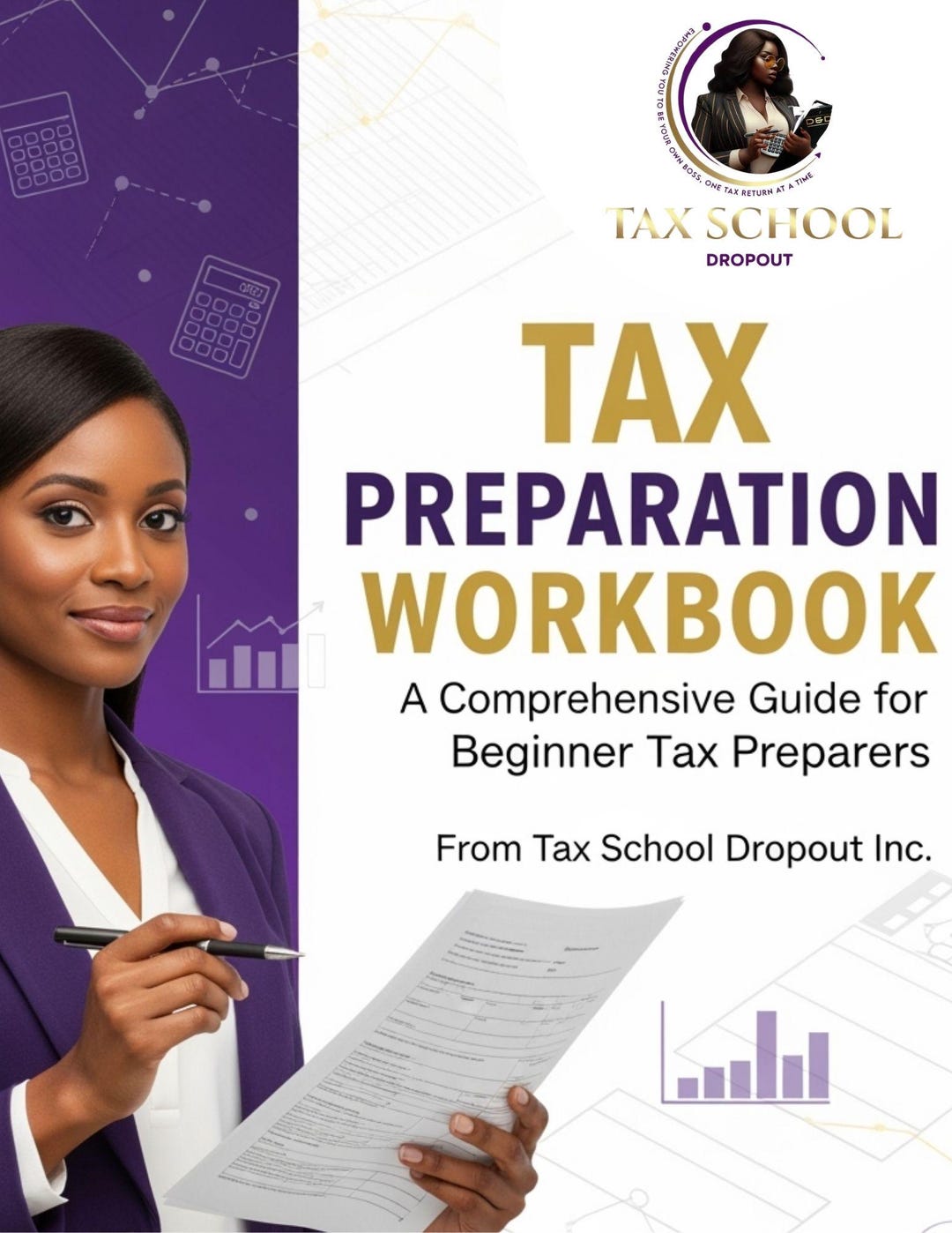 Tax Preparation Workbook: A Comprehensive Guide for Beginner Tax ...