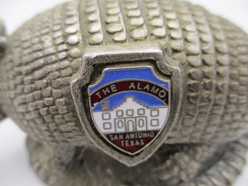 Vintage Texas the Alamo Armadillo Souvenir, Retro Texas Decor, Made in ...