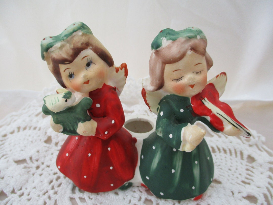 Vintage Commodore Christmas Musical Angels - Etsy