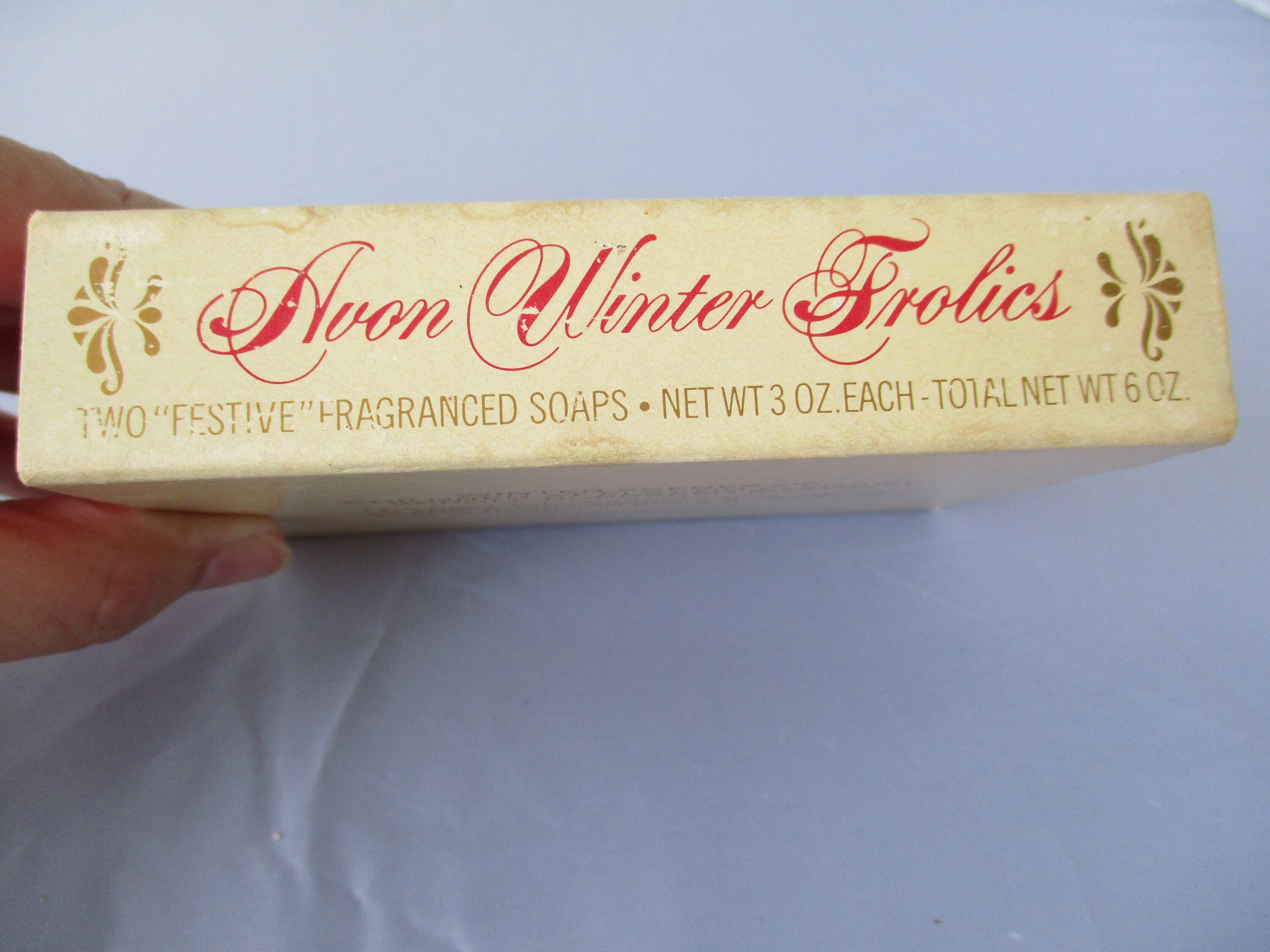 Vintage AVON winter Frolics Soap - Etsy
