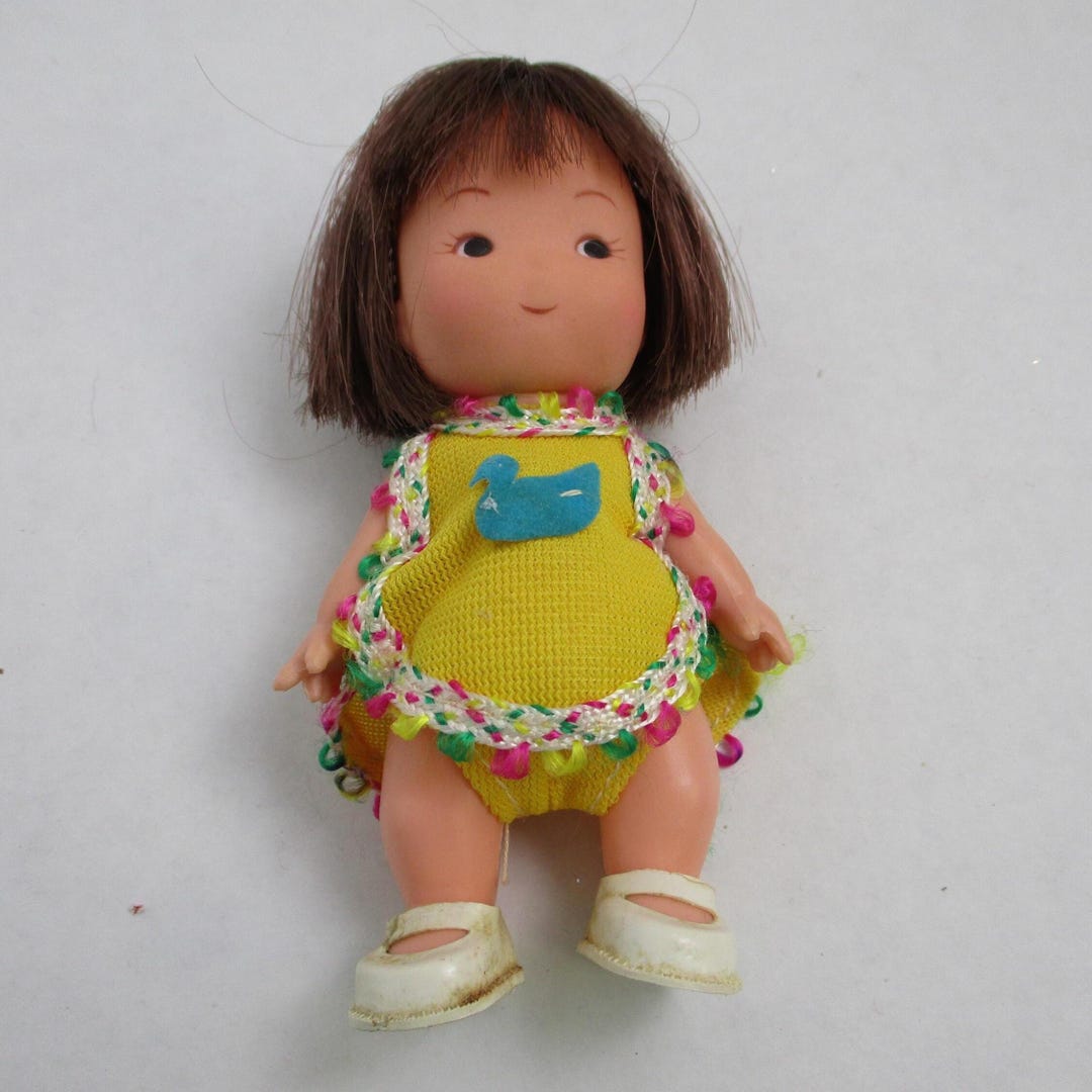 Vintage Small 4 Inch Doll Made in Hong Kong, Collectible Doll - Etsy