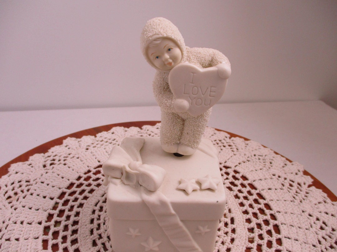 Snowbabies Music Box, What the World Needs Now - Etsy