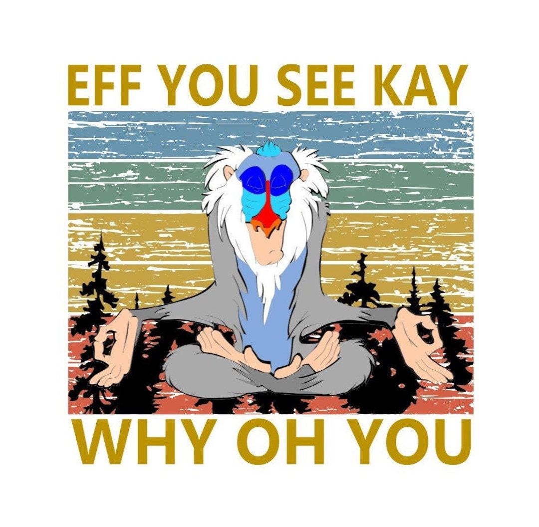 Eff You See Kay, Why Oh You - Etsy