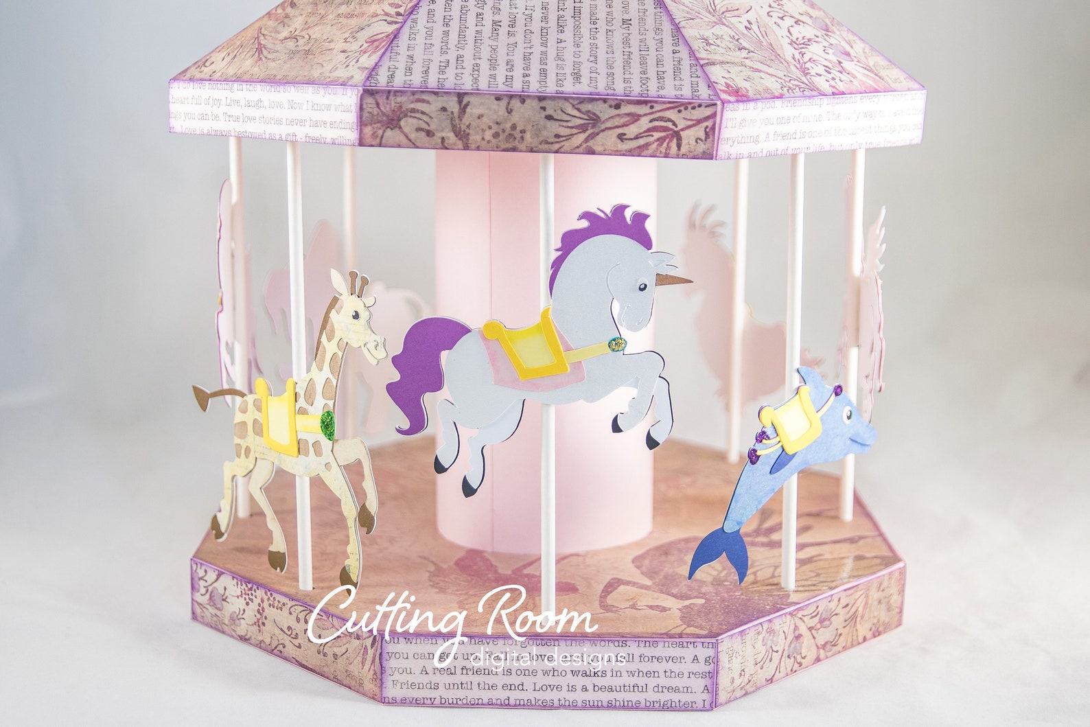 Carousel Party Centerpiece and Baby Shower Decoration - Etsy