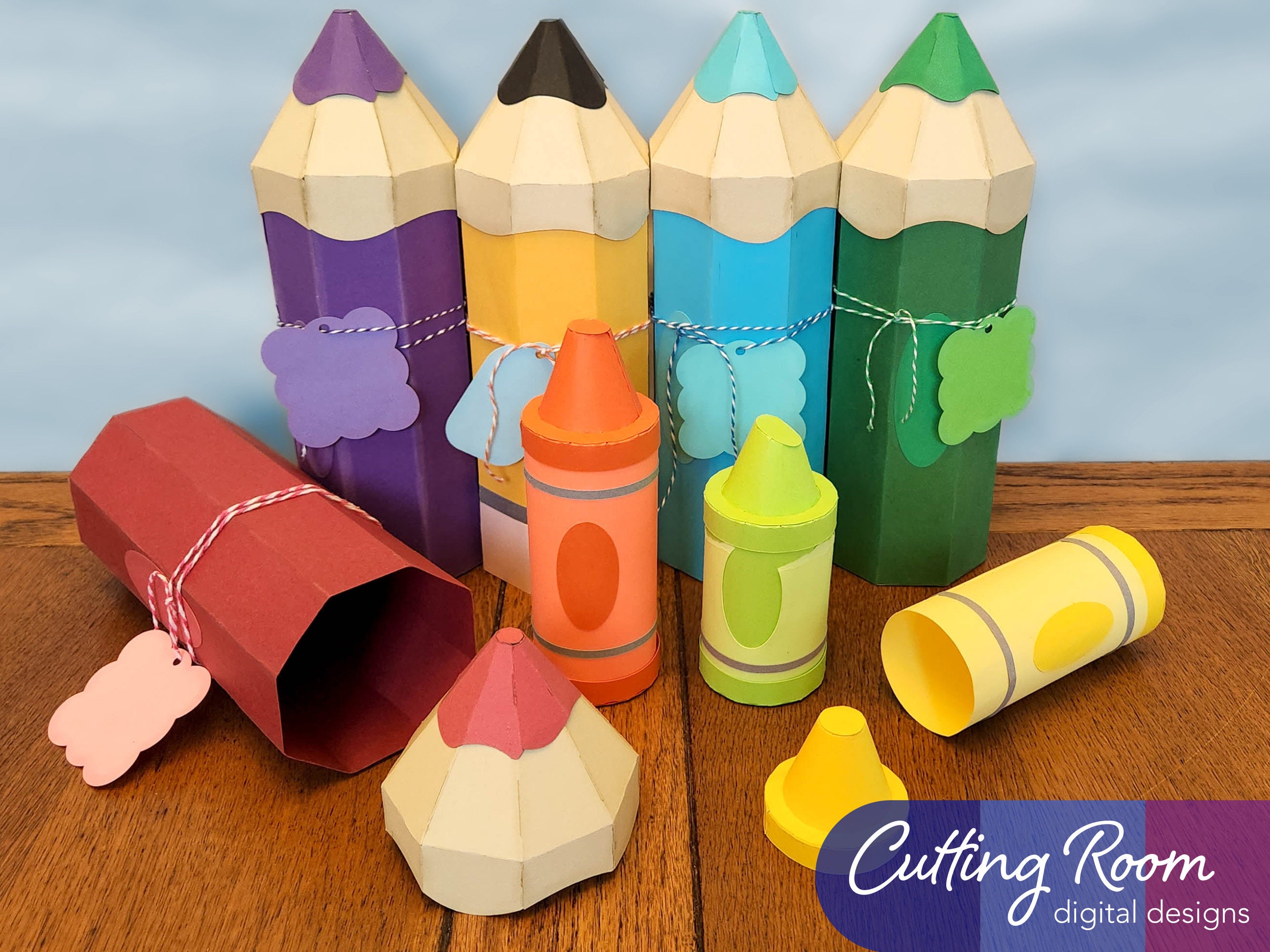 Teacher Appreciation 3D Drawing Gift Box Set Digital - Etsy