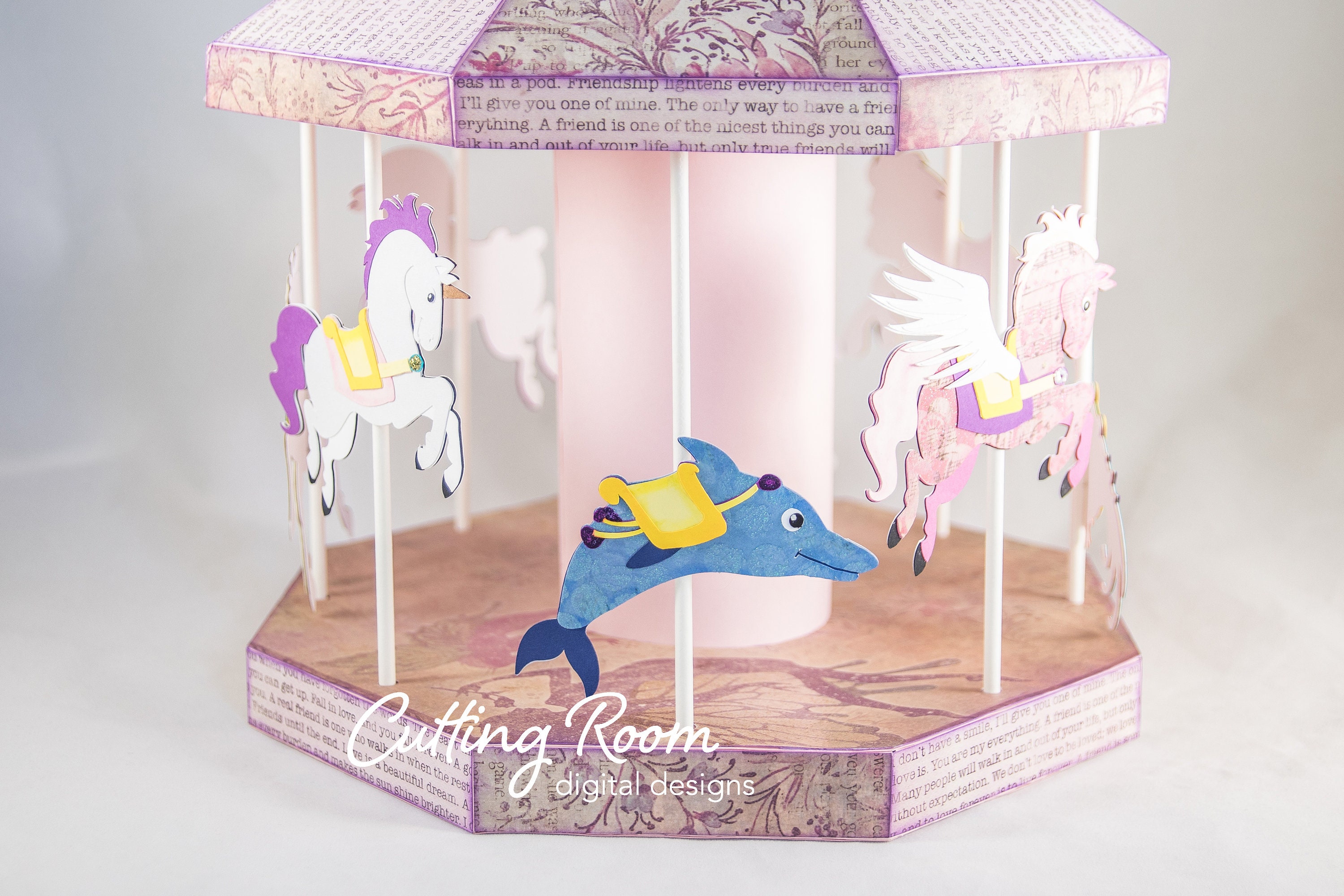 Carousel Party Centerpiece and Baby Shower Decoration - Etsy
