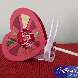 Valentine's Layered Heart Lollipop Holders - Digital Download SVG for ...