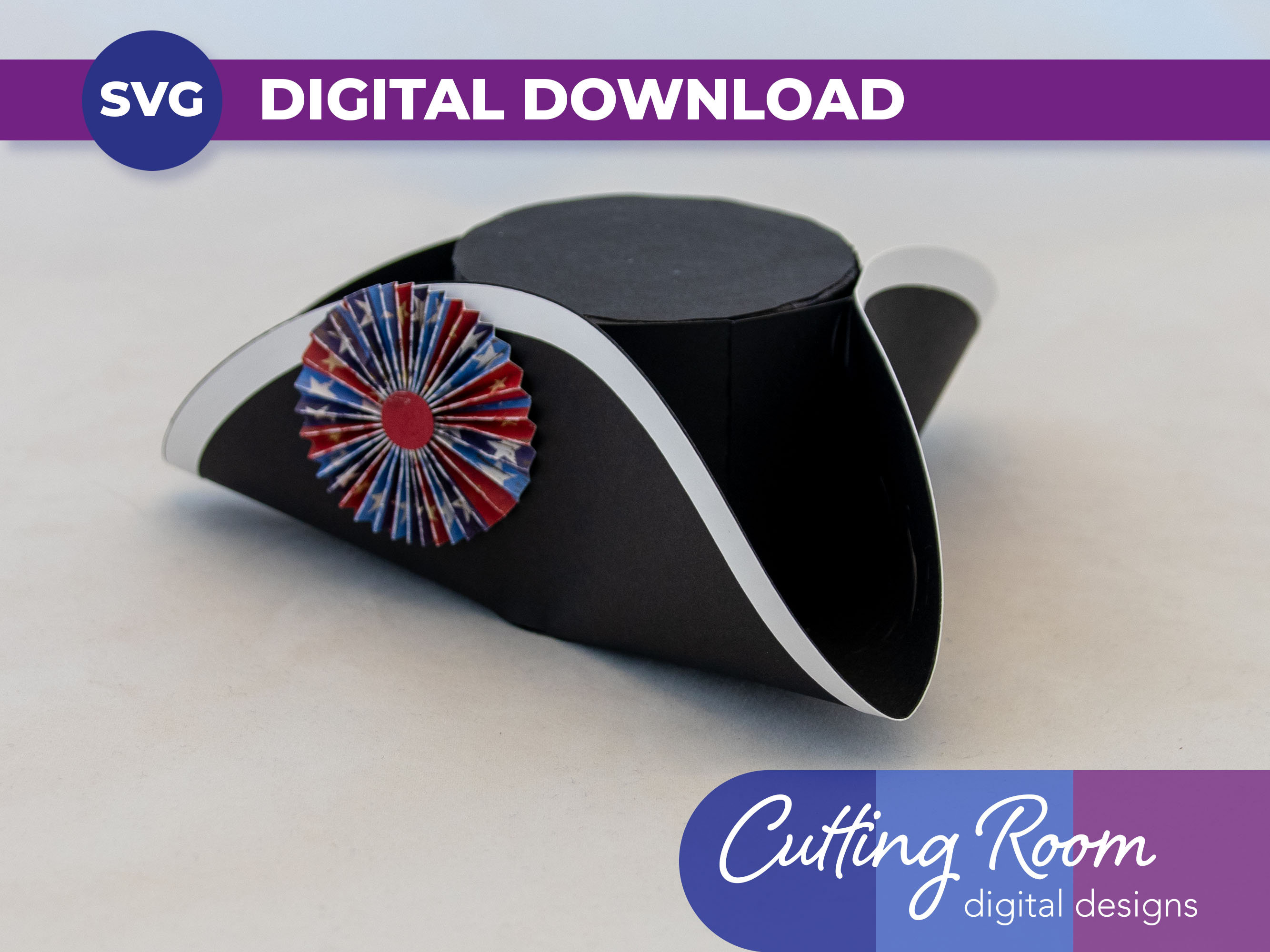 Make Paper Revolutionary War Hat