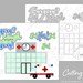 Hospital and Ambulance Scrapbook Embellishment Set - Digital Download ...
