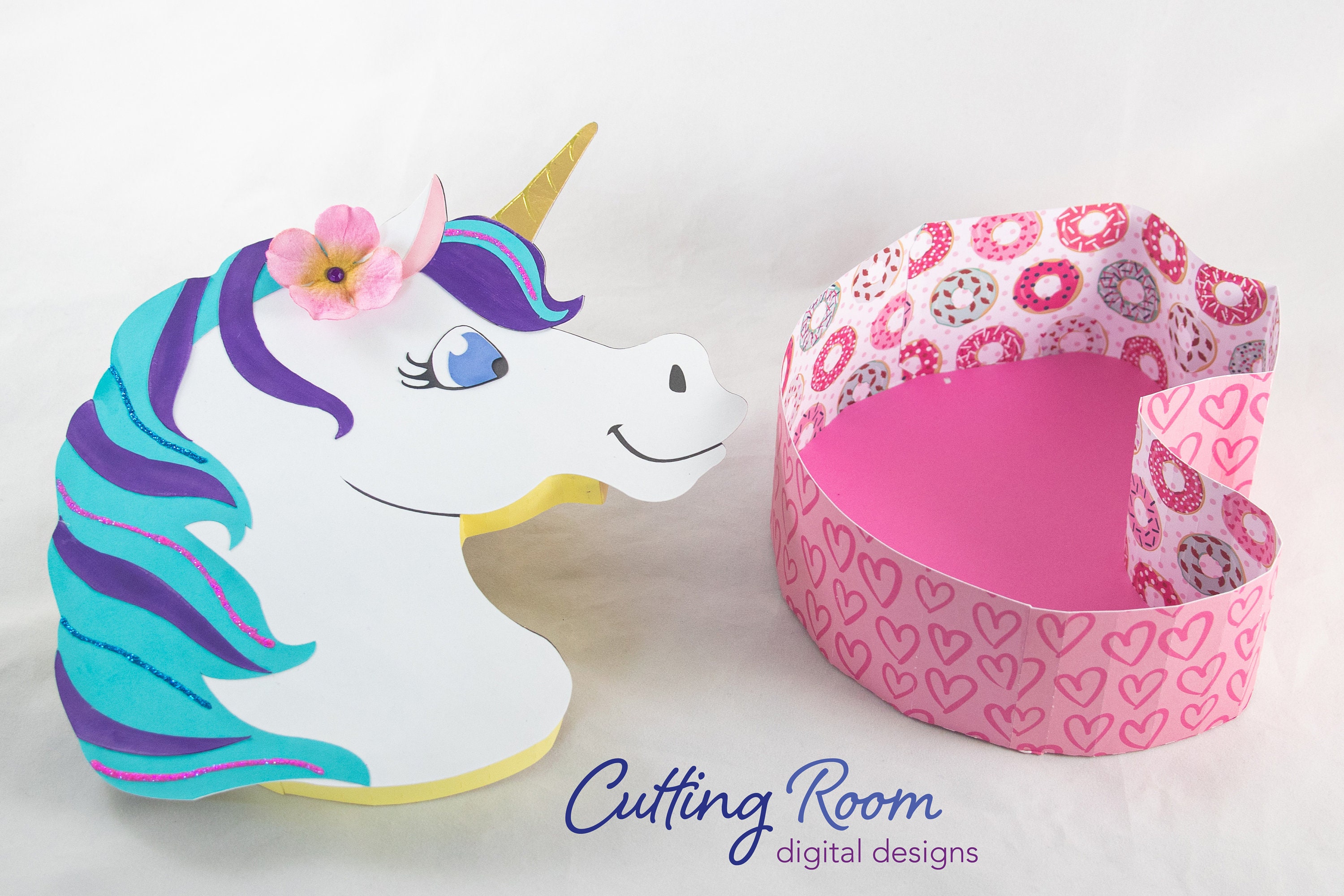 Magical Unicorn Gift Box - Digital Download SVG - Etsy