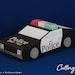 Police Car Gift Box Digital Download SVG | Etsy
