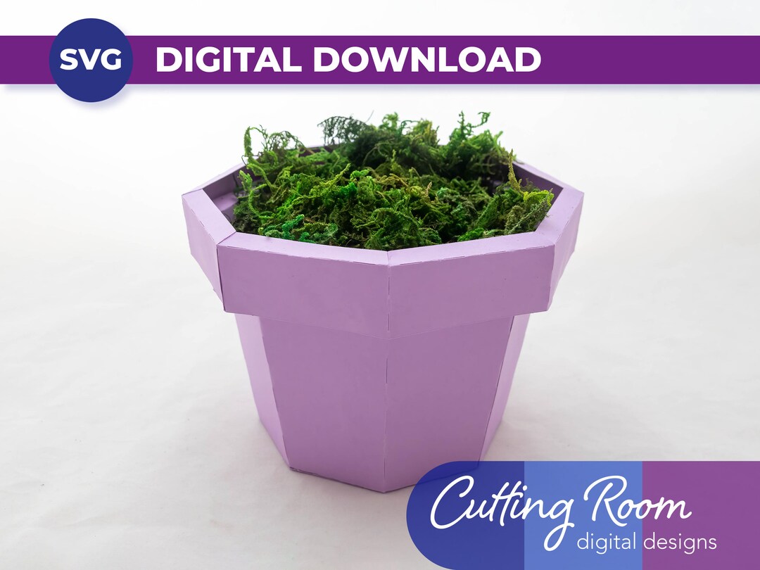Flower Pot or Planter - Digital Download SVG - Etsy