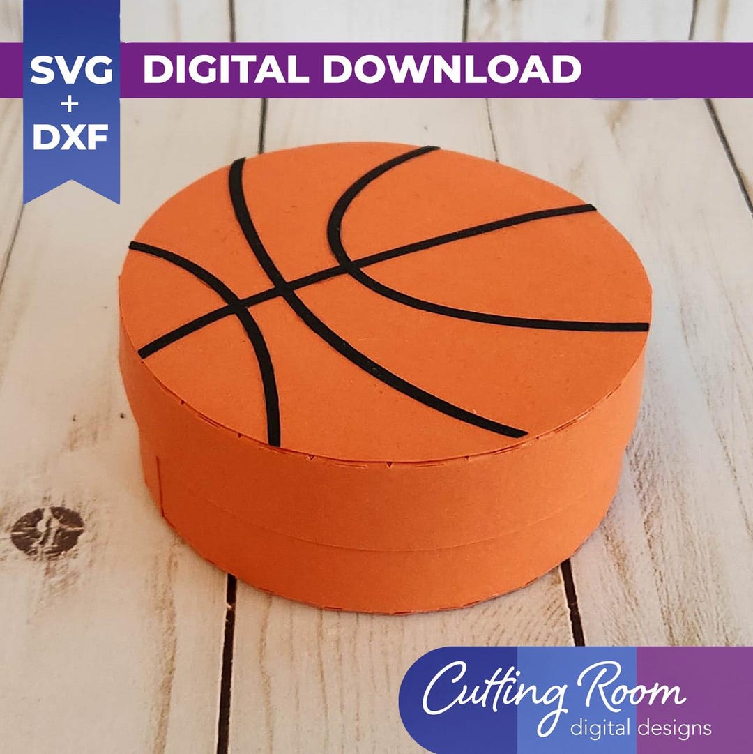 Basketball Sports Ball Gift Box - Basketball Box ONLY - Digital ...
