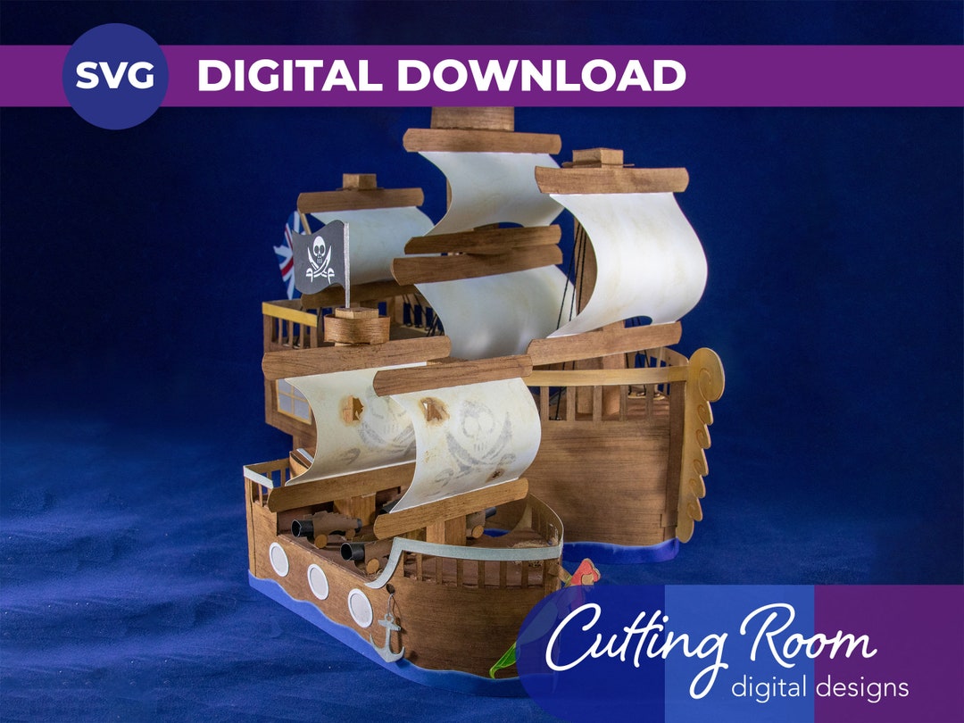Sailing Ship Set - Pilgrim, Colonist, Pirate Ships - Digital Download ...