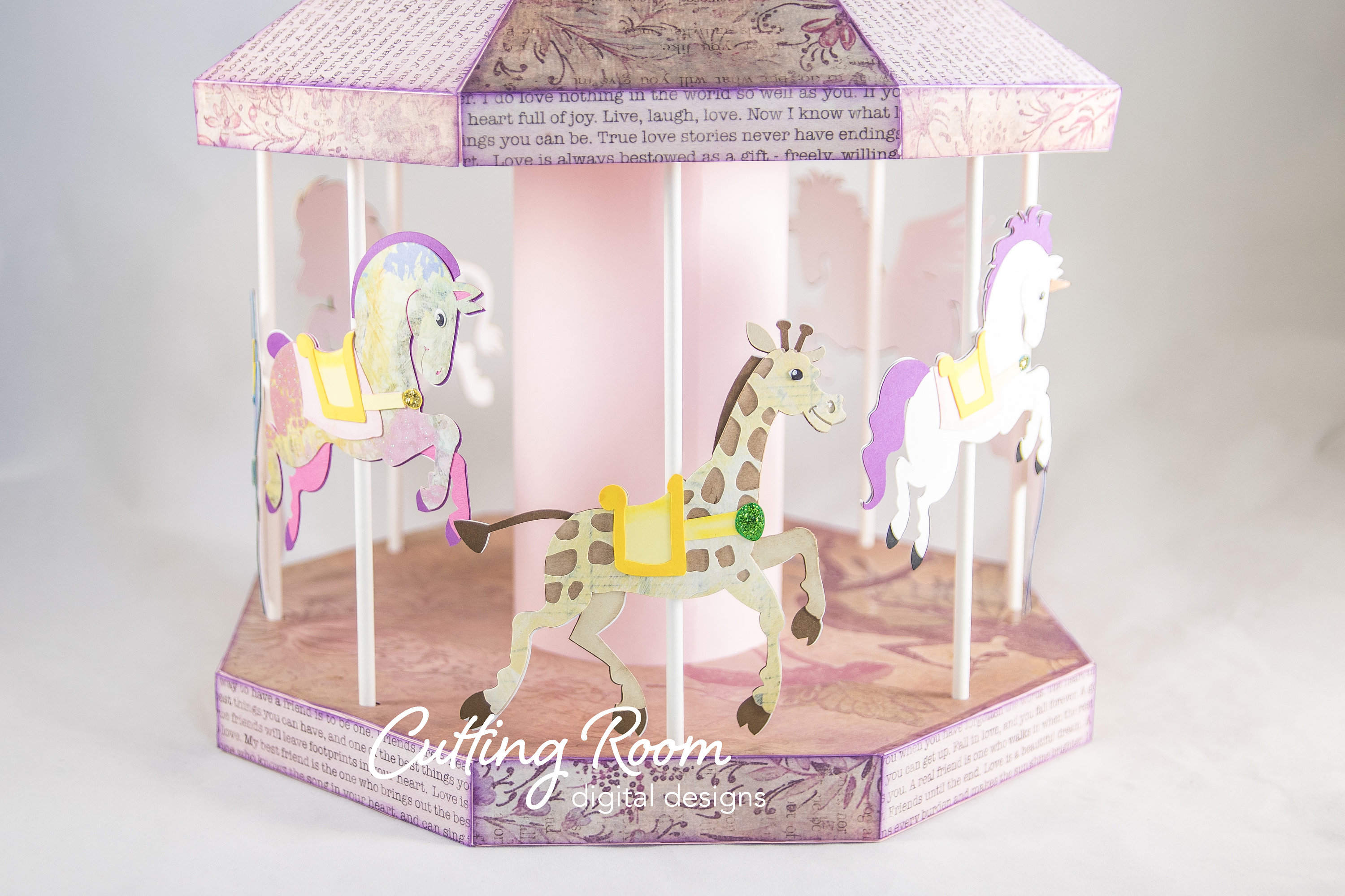 Carousel Party Centerpiece and Baby Shower Decoration - Etsy