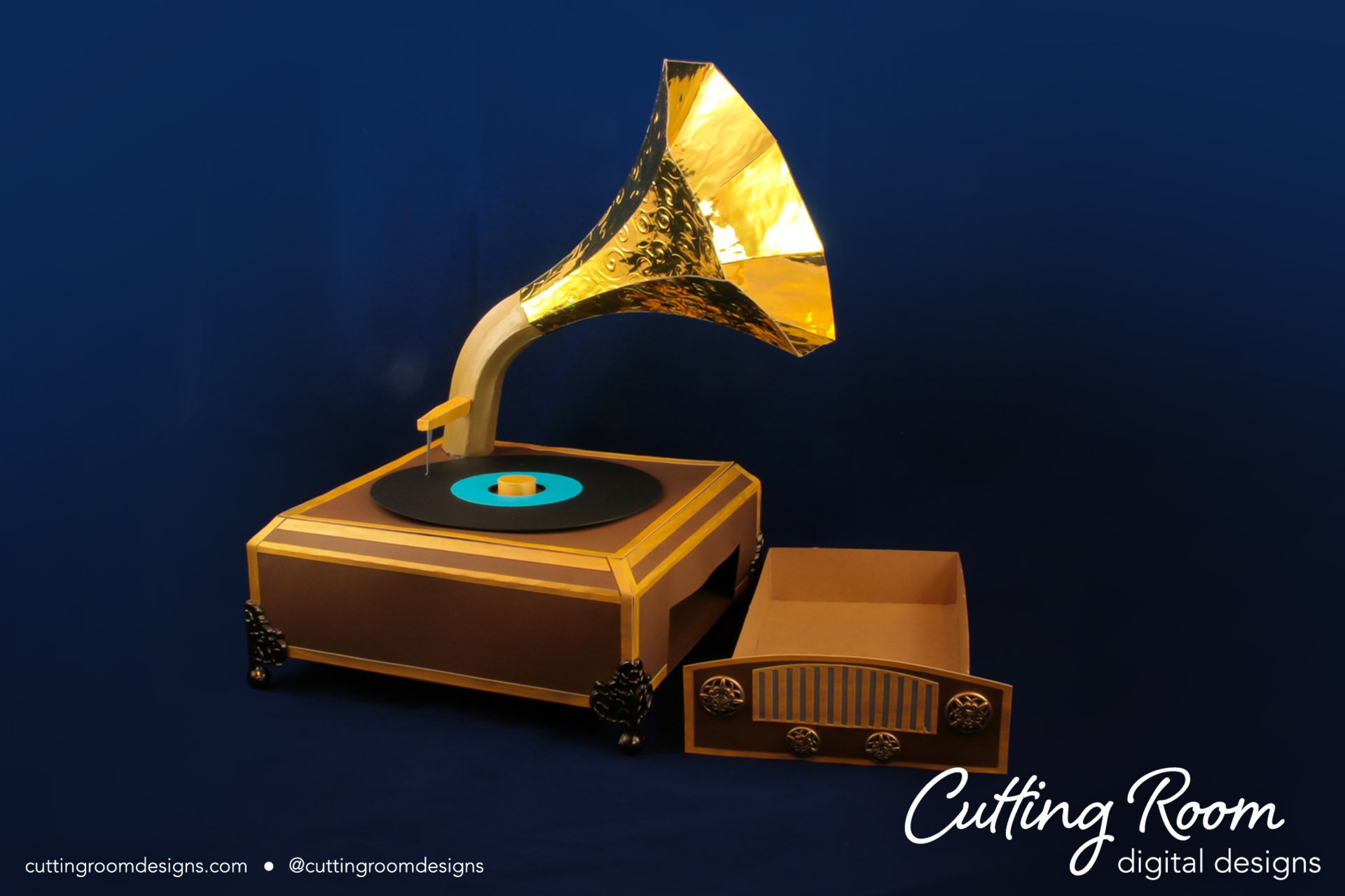 Gramophone Box Digital Download SVG - Etsy