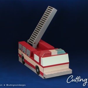 Fire Truck Box Digital Download SVG - Etsy Canada