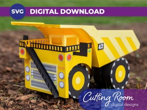 Semi-trailer Truck. Paper Printable Toy. Paper Craft PDF - Etsy Canada