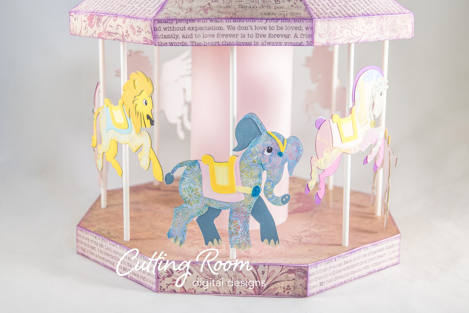 Carousel Party Centerpiece and Baby Shower Decoration - Etsy