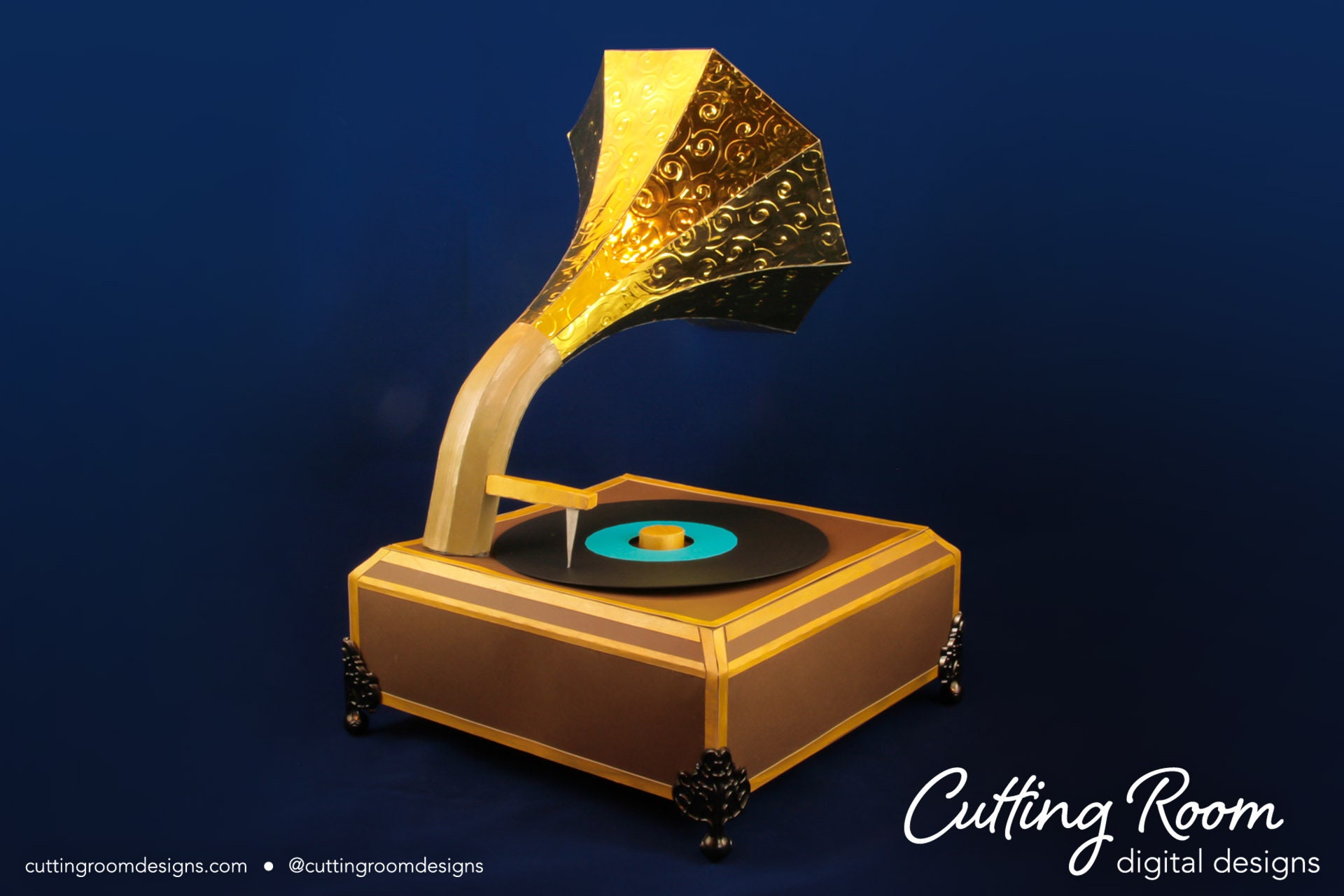 Gramophone Box Digital Download SVG - Etsy