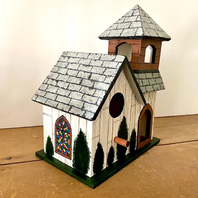 Church Birdhouse - Etsy