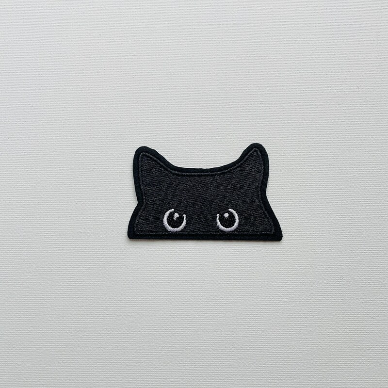 Black Cat Patchs - Etsy