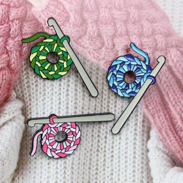 Crochet Pin - Etsy