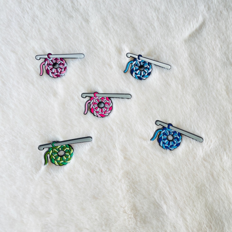 Crochet Pin - Etsy