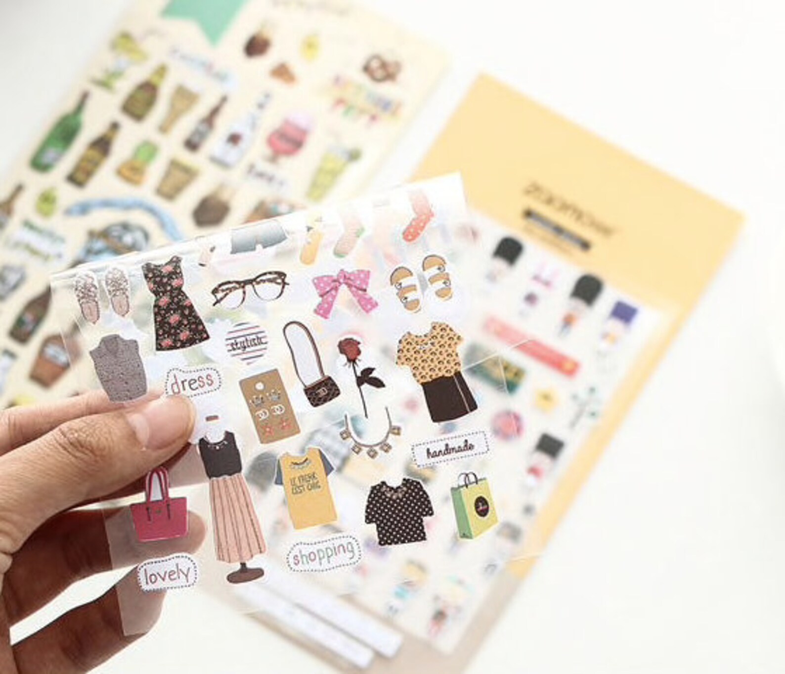 Holiday Stickers Clothes Stickers Journal Stickers Diary - Etsy