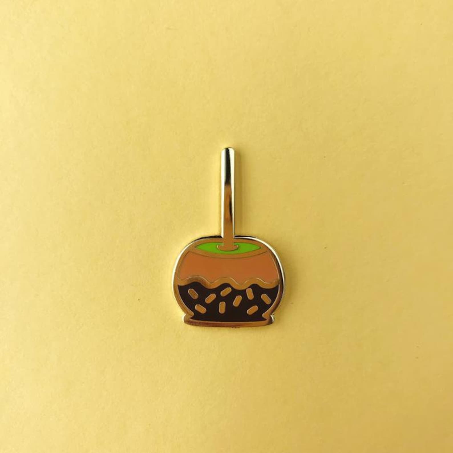 Candy Apple Enamel Pin - Etsy