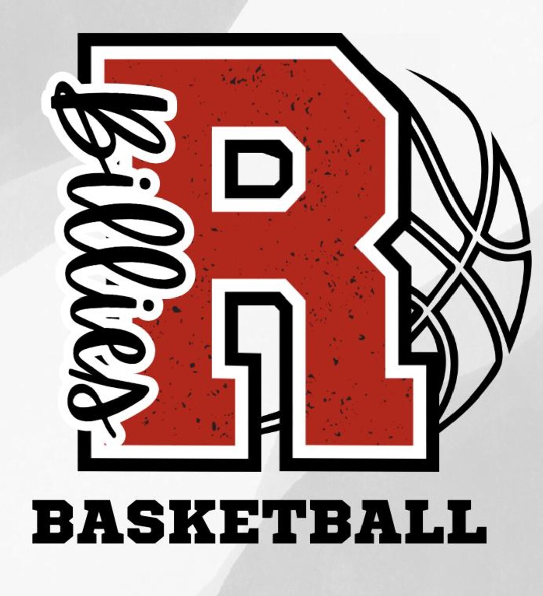Billies Basketball R Red and Black PNG DIGITAL DOWNLOAD - Etsy
