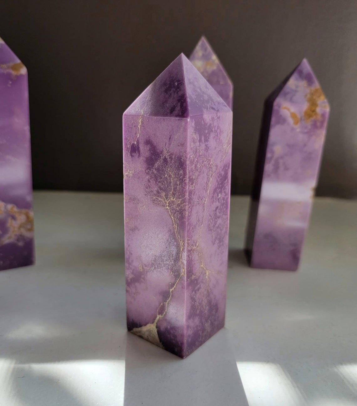 RARE Phosphosiderite Tower Phosphosiderite Tree Quartz - Etsy