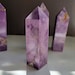 RARE Phosphosiderite Tower, Phosphosiderite, Tree Quartz, Quartz, Clear Quartz, Crystal Tower ...