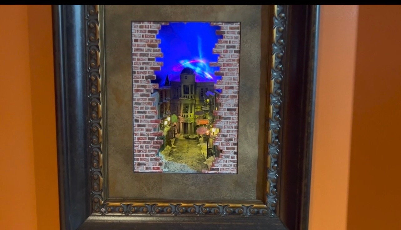 Diagon Alley Wall Diorama - Etsy