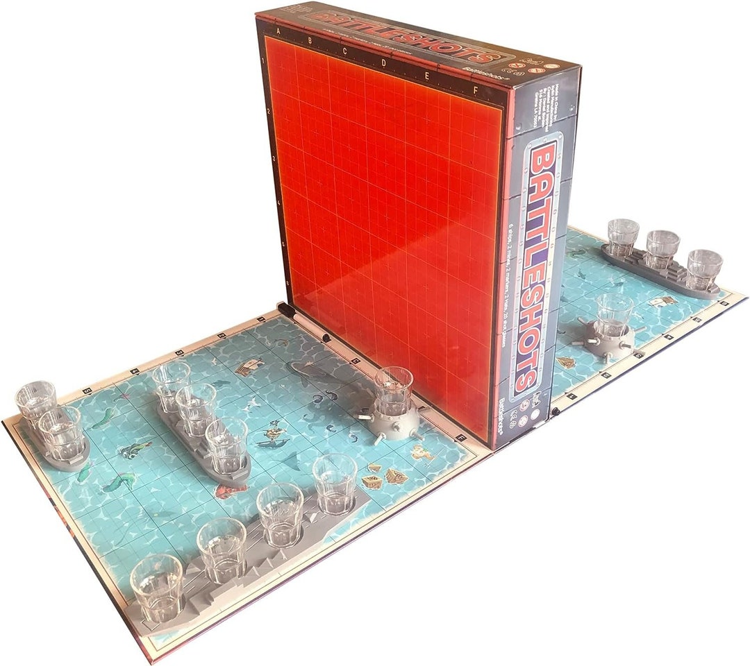 Battleshots® Board Game - Etsy