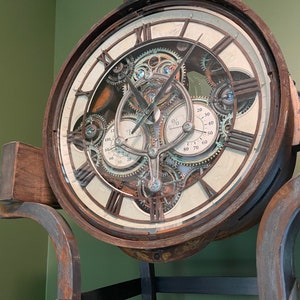 Steampunk Grandfather Clock - Etsy