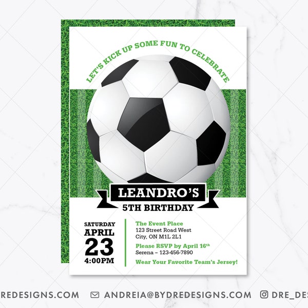 Soccer Theme Birthday Party Ideas - Etsy