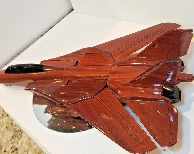 Gi Joe F-14 Tomcat Special Edition Mahogany Wood Airplane G.I. - Etsy