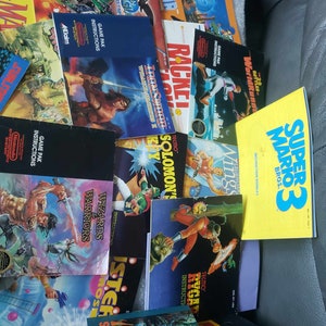 NINTENDO NES Instruction Manual Booklet Video Game Guides Collectors ...