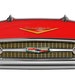 25" HUGE 1957 Chevy Classic Car Bel Air Grill Front End USA STEEL Metal ...