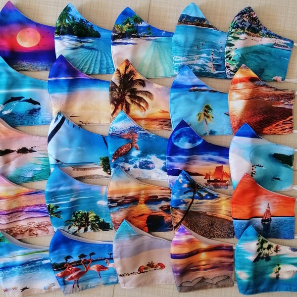 Custom Face Mask - Etsy