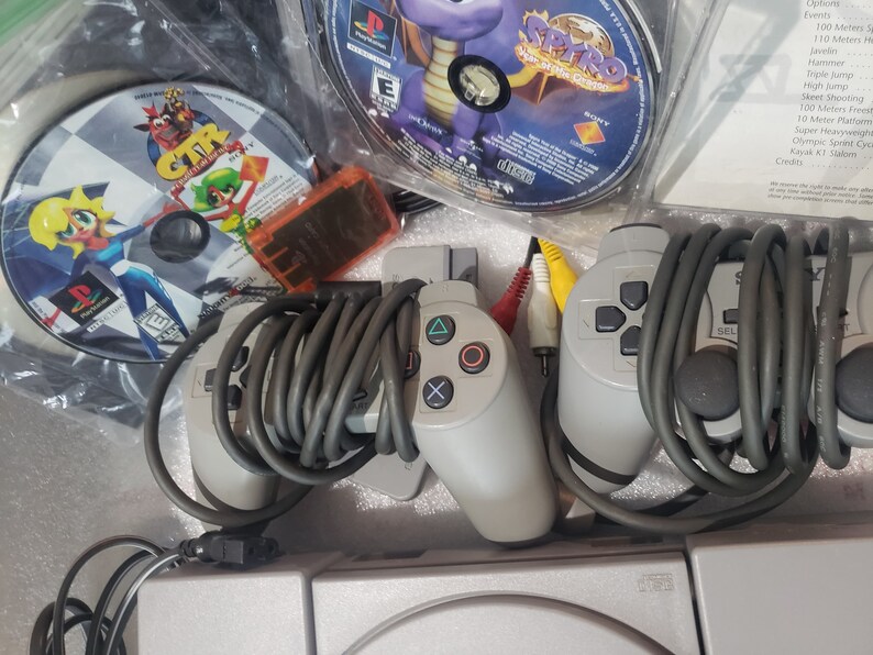 Sony Playstation PS1 With Special MOD Chip Already Pre - Etsy