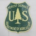 Large 16 USFS Forest Service Shield Ranger Agriculture Logo Ad USA ...