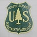 Large 16 USFS Forest Service Shield Ranger Agriculture Logo Ad USA ...