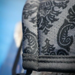 Sugar Skull Mardi Gras MOTU Skeleton Grim Reaper Custom Mask Face Cover ...