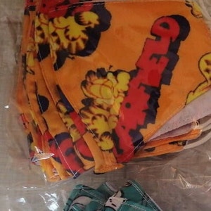 Handmade Custom Mask Face Covers Masks Manmade High Q Craft ART Cartoon ...