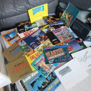 NINTENDO NES Instruction Manual Booklet Video Game Guides Collectors ...