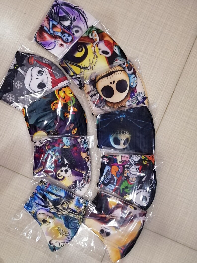 Nightmare Handmade Custom Mask Face Covers Masks ART H20 - Etsy